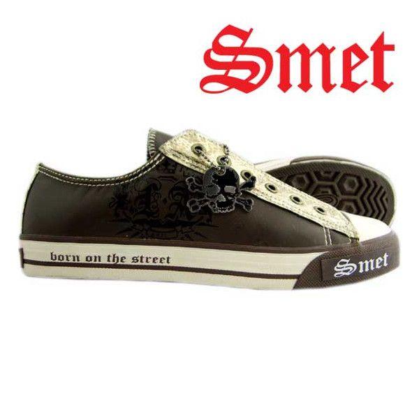 【アイテム紹介】フロントアッパーにゴールドをあしらった高級感のあるスニーカー♪これからのセレブスタイルには欠かせないLAブランドSMET(スメット)を自信を持っておすすめします!!【ブランドストーリー】SMET(スメット)は、TATOOやス...