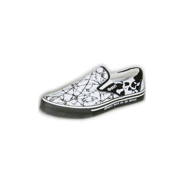 【アイテム紹介】棘模様とスカルのプリントがカッコいいSMETのロック系スリッポン★【ブランドストーリー】SMET(スメット)は、TATOOやスカルなどのモチーフで圧倒的な人気を誇る ブランドEd Hardy(エドハーディ)やCHRISTIA...