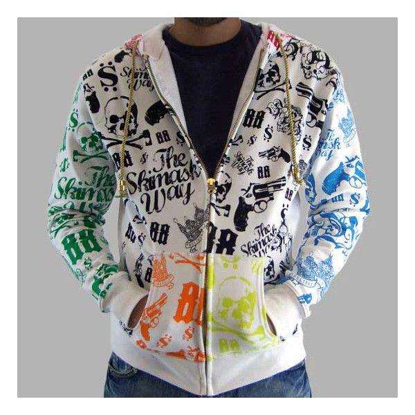 【アイテム紹介】ホワイトのベースにデザインが施されているので、重たくなりすぎず、ちょうどイイ感じの派手さです★フード部分、袖部分、ポケット部分など、部分でカラーが違うので、個性もアピールできます!! また、ゴールドのジップでちょっとした高級...