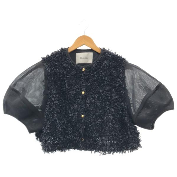 St.ceciliaブラックFREE【実寸サイズ】着丈：38cm身幅：57cm肩幅：36cm袖丈：29cm【素材】【商品説明】【コンディション】ランク：中古Aコンディション詳細：※商品コード：IT202U55IN7GCIRCULABLE S...