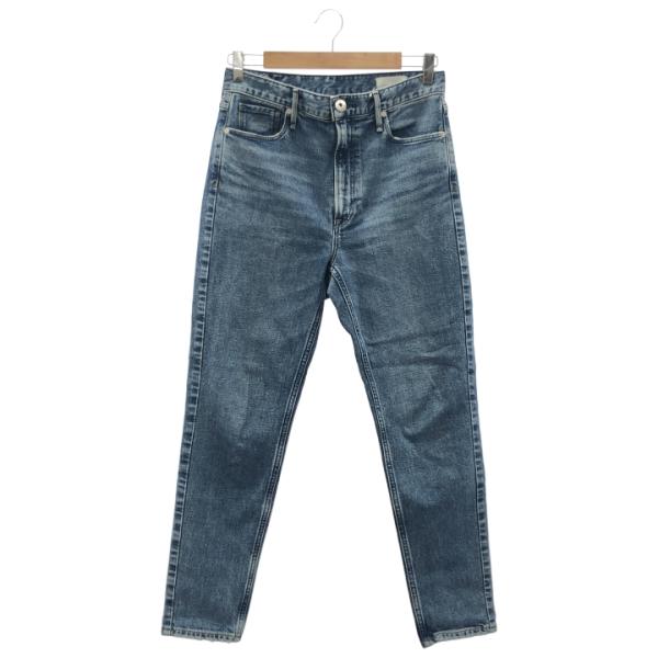 upper hights (アッパーハイツ)ブルー25【実寸サイズ】ウエスト：37cm股上：29cm股下：67.5cmもも幅：27cm裾幅：14cm【素材】【商品説明】【コンディション】ランク：中古Bコンディション詳細：シミあり※商品コード...