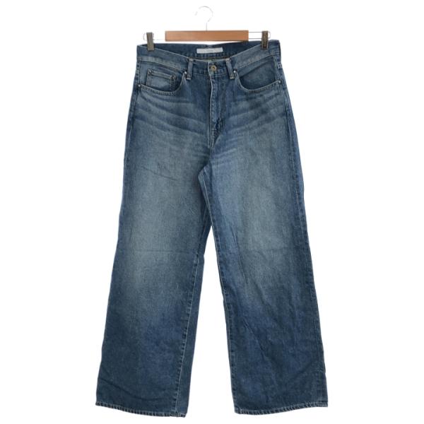 FRAMeWORK (フレームワーク)ブルー38【実寸サイズ】ウエスト：40cm股上：29cm股下：73.5cmもも幅：30.5cm裾幅：27cm【素材】【商品説明】【コンディション】ランク：中古Aコンディション詳細：※商品コード：IT7D...