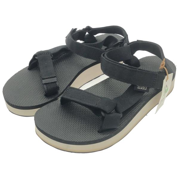 Teva (テバ)ブラックEU37【実寸サイズ】ソール裏(全長)：24cmソール裏(幅)：10cm【素材】【商品説明】【コンディション】ランク：未使用コンディション詳細：※商品コード：IT8NMLV3LW46CIRCULABLE SUPPL...