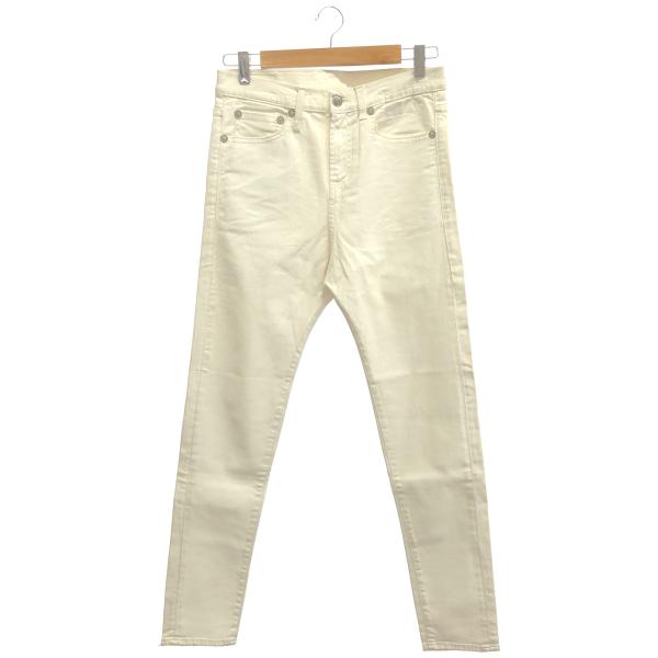 R13 (アールサーティーン)ホワイトW26【実寸サイズ】ウエスト：37cm股上：31.5cm股下：70.5cmもも幅：24.5cm裾幅：14cm【素材】【商品説明】【コンディション】ランク：中古Bコンディション詳細：※商品コード：IT8R...