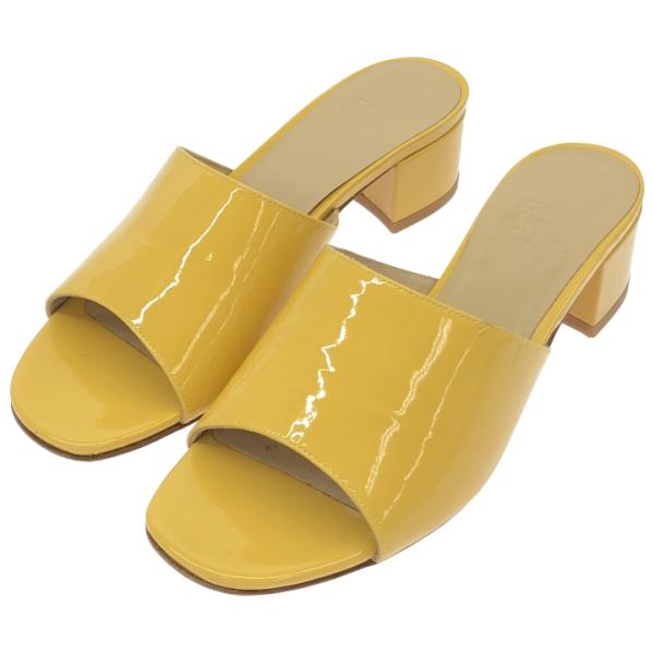 MARYAM NASSIR ZADEHイエロー37【実寸サイズ】ソール裏(全長)：23cmソール裏(幅)：cm【素材】【商品説明】【コンディション】ランク：中古Bコンディション詳細：参考定価￥57200　傷・汚れ※商品コード：ITCEKR5...