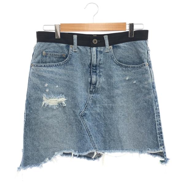 FRAMeWORK (フレームワーク)ブルー38【実寸サイズ】ウエスト：39cm総丈：44.5cm【素材】【商品説明】【コンディション】ランク：未使用コンディション詳細：※商品コード：ITGRDPWSX1MSCIRCULABLE SUPPL...