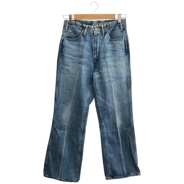 WESTOVERALLSブルー26【実寸サイズ】ウエスト：33.5cm股上：29cm股下：65.5cmもも幅：27cm裾幅：22.5cm【素材】【商品説明】【コンディション】ランク：中古Bコンディション詳細：※商品コード：ITL27N158...