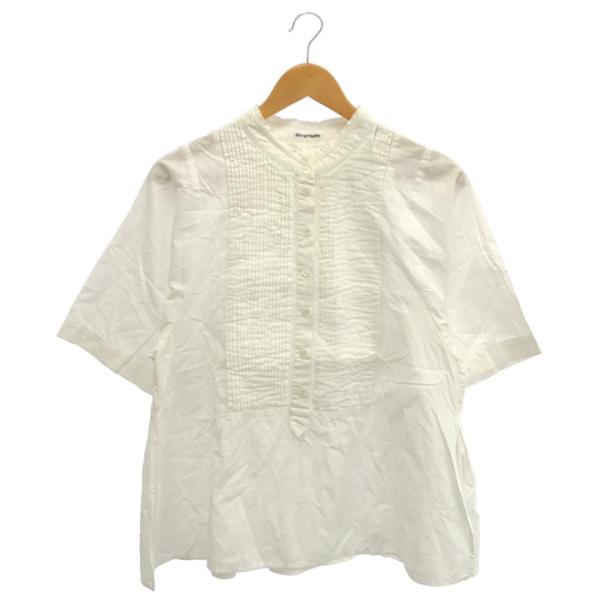 FRAMeWORK (フレームワーク)ホワイトFREE【実寸サイズ】着丈：65cm身幅：52cm肩幅：34cm袖丈：33.5cm【素材】【商品説明】【コンディション】ランク：中古Aコンディション詳細：※商品コード：ITLTVWGUBM1WC...