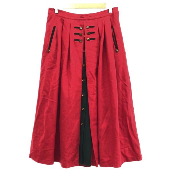 古着レッド42【実寸サイズ】ウエスト：37cm総丈：79cm【素材】【商品説明】【コンディション】ランク：中古Bコンディション詳細：※商品コード：ITOYRTTNZ632CIRCULABLE SUPPLYは、「循環（CIRCULATION）...