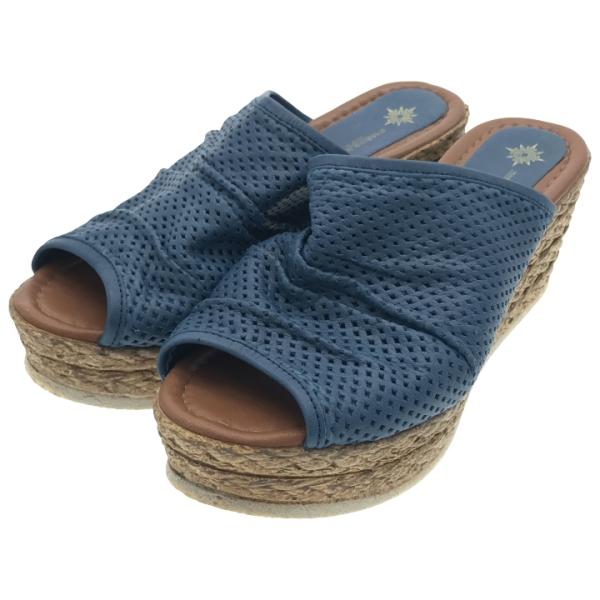 MASSIMO GRANIERIブルー37(23.5cm)【実寸サイズ】ソール裏(全長)：22.5cmソール裏(幅)：cm【素材】【商品説明】【コンディション】ランク：中古Bコンディション詳細：※商品コード：ITRMZ3LMK8S6CIRC...