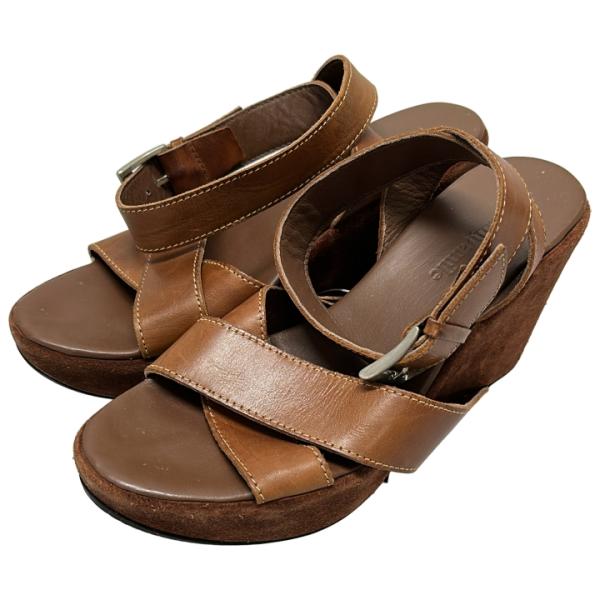 Campanile (カンパニーレ)ブラウン36 (23.0cm)【実寸サイズ】ソール裏(全長)：22cmソール裏(幅)：cm【素材】【商品説明】【コンディション】ランク：中古Bコンディション詳細：※商品コード：ITYF942MF1HNCI...