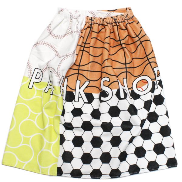 THE PARK SHOP ザ・パークショップ“ザ・パークショップ”のMULTI SPORTS WRAPTOWELお着替えタオルとしてオススメなラップタオル。肌触りのよいコットン地を使用しお肌にも優しいタオル。4つのスポーツボールをデザイン...