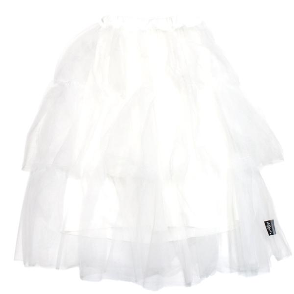 ALGY アルジー“アルジー”の2WAYチュールロングスカートボリュームたっぷりのギャザーチュールスカート。インナースカートとチュールスカートはそれぞれ別々に着用も可。デニムの上から重ねるなどレイヤードスタイルにもおすすめ。トレンドのバレエ...