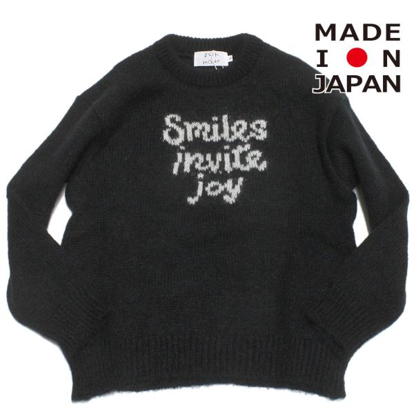 folk made フォークメイド“フォークメイド”のsmiles プルオーバーやさしくあたたかな、ジャガードのモヘヤセーター。ふんわり軽い着心地が特徴。胸には“ Smiles invite joy（笑顔は幸せを呼ぶ）”のメッセージ。今季は...