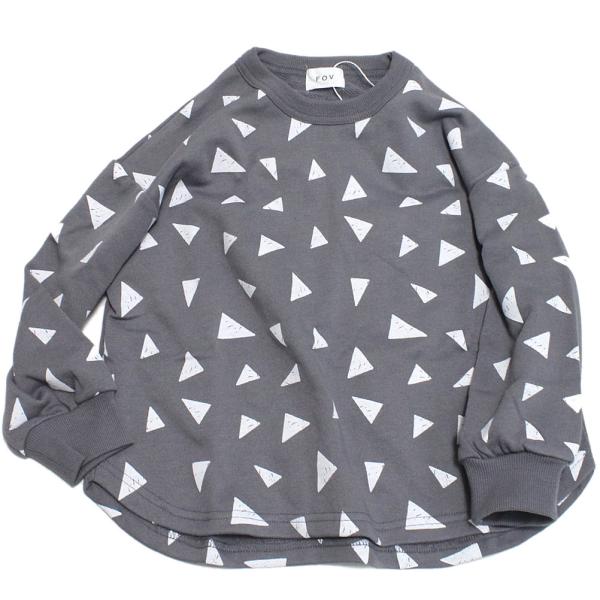 FOV フォブ“フォブ”の【FOVBOB】総柄 ラウンドトレーナー総柄デザインが目をひくラウンドカットのトレーナー。ソフトな綿混素材が快適な着心地◎ラウンドカットがお洋服に合わせやすく、すっきりとした印象に。カラー展開も豊富で、主役になる一...