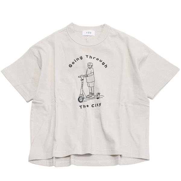 FOV フォブ“フォブ”のGoing Through TシャツユニークなイラストプリントがポイントのTシャツ。1枚で着用してもサマになるように計算されたシルエット。柔らかい綿100％の20/-OE天竺生地を使用。ビッグシルエットなので、ぴっ...