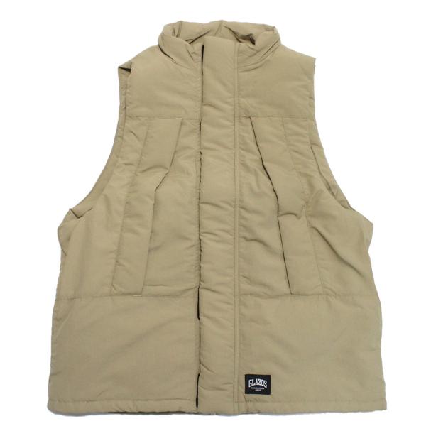 GLAZOS グラソス“グラソス”の【撥水】【保温】機能中綿サーモライト・ベスト機能中綿のサーモライトを使用したベストです。表地は撥水加工を施したナイロン素材を使用。胸元に大きめなポケットを配置し、アウトドアライクなデザインに仕上げました。...