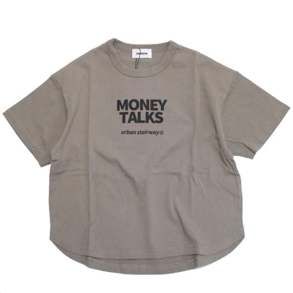 GENERATOR ジェネレーター“ジェネレーター”のMONEY TALKS Tシャツ何枚もあると便利なプリントTシャツ。企業ロゴを切り貼りしたようなカラフルなバックプリント。程よいサイズ感とラウンドした裾のデザイン。身生地に使用した20/...