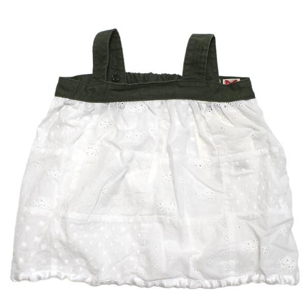 GO TO HOLLYWOOD ゴートゥーハリウッド“ゴートゥーハリウッド”のカットワーク クラフトマン バルーン タンクドットの刺繍と花柄のカットワーク地をそれぞれスクエアにカットし、縫い合わせたクラフトマンシップを感じる1着。裾のコード...