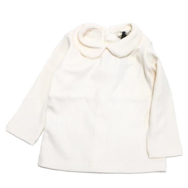 1＋in the family ワンモア イン ザ ファミリー“ワンモア イン ザ ファミリー”のCOLETTE(リブ襟付きトップス)シンプルでミニマルな丸襟ブラウス。滑らかで肌触りの良いリブ素材を採用。伸縮性に優れ、ストレスフリーな着心地...