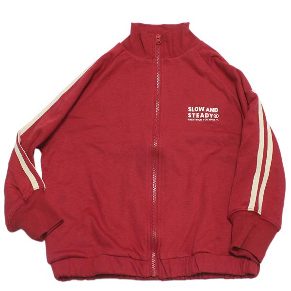 JEANS.B ジーンズベー“ジーンズベー”のラインジップ ブルゾン柔らかな裏毛素材のジップアップブルゾン。袖にラインを施したスポーティーなデザイン。トレンドのトラックジャケットの様な雰囲気◎羽織としても便利でロングシーズン活躍するアイテム...