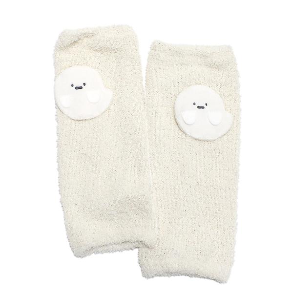 mocmof モクモフ“モクモフ”のおばけ ベビー レッグウォーマー立体的なおばけのモチーフがポイントのレッグウォーマー。ハロウィンの仮装や、写真撮影にぴったり。ふんわりと柔らかな肌触りで履き心地も◎関連キーワード:ベビー BABY 男の子...