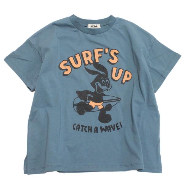 NEEDLE WORKS ニードルワークス“ニードルワークス”の【NeWo】ゆるアニマルTシャツゆるタッチのうさぎがプリントされたアイテム。ゆったりとしたワイドシルエットが特徴。軽やかな天竺素材を採用しデイリーでおすすめの1枚です。関連キー...