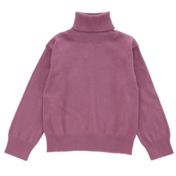 Ocean＆Ground オーシャン＆グラウンド“オーシャン＆グラウンド”のコットンニットタートル秋口から真冬まで活用する定番アイテムのタートルニット。洗濯機で洗える肌触りの良い、コットン100%ニット。すっきりとしたシルエットで1枚でも重...