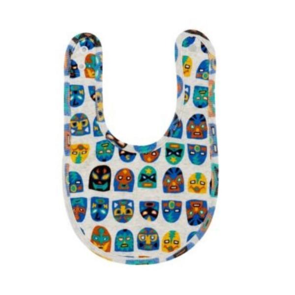 Ocean＆Ground オーシャン＆グラウンド“オーシャンアンドグラウンド”のMaskスタイカラフルでユーモラスな覆面マスクが並ぶ、遊び心あふれる総柄デザイン。裏面に撥水加工を施し、よだれの多い赤ちゃんも安心して使えます。2段階のスナップ...