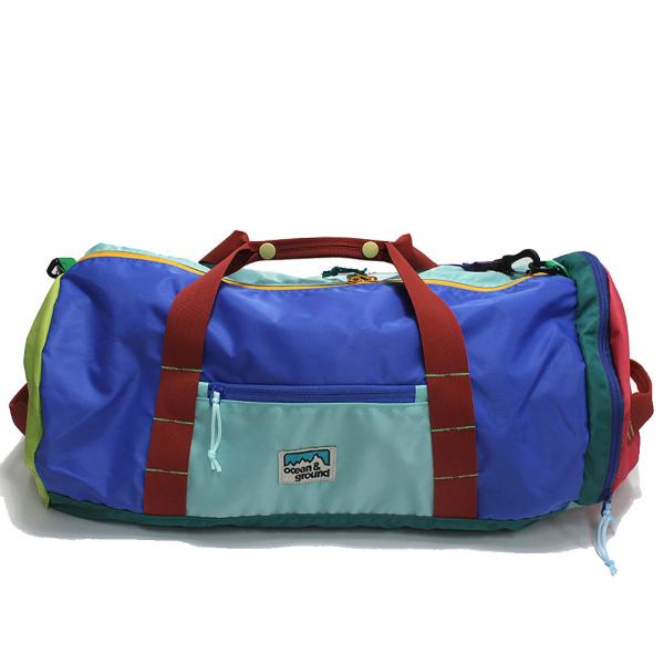 Ocean＆Ground（GOODS） オーシャン＆グラウンドグッズ“オーシャン＆グラウンドグッズ”のパッカブルボストンBAG修学旅行や部活動などにも、大活躍間違いなし。ボストン、ショルダー、と用途に合わせて使用可能。サイドのファスナーポケ...