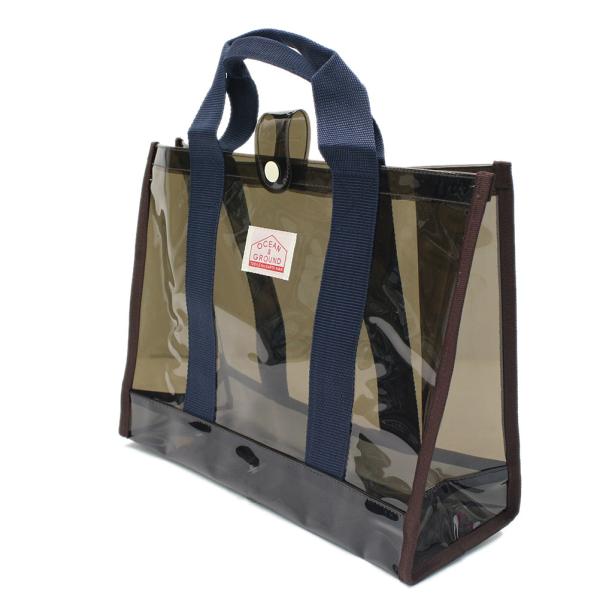 Ocean＆Ground（GOODS） オーシャン＆グラウンドグッズ“オーシャン＆グラウンド”のOAHUプールBAG。トート型のクリアバッグ。カラーバリエーションは全部で5色。プールやビーチではもちろん、タウン用としても活躍するアイテム。濡...