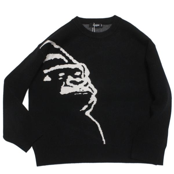 XLARGE KIDS エクストララージキッズ“エクストララージキッズ”のOGフェイスニットプルオーバーOGゴリラが印象的なプルオーバーニット。チクチク感のすくないレーヨン混紡素材。シンプルながら存在感のあるアイテムです。関連キーワード:子...