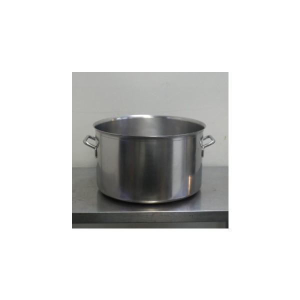 シットラム 40B 18-10 ステンレス 40cm 半寸胴鍋 ふた無 三重底 IH非対応 内寸φ40深24cm 30L 7.1kg 手43mm フランス製 SITRAM 両手鍋    商品は中古品です。    多少の傷汚れあります。   ...