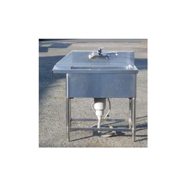 ホシザキ JW-300RUF 食洗機 用 ステンレス 1槽 ソイルド シンク W900(+15)D500H800(+150)mm 槽内W648D310深300 食器洗浄機 JWE-350RUB      商品は中古品です。    多少の傷汚...