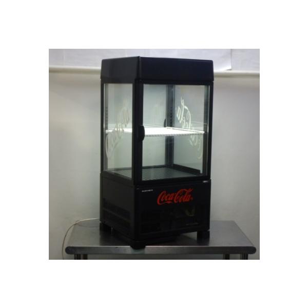 (代引不可)2009年製 サンデン AG-LI54X-CCBK-ZA LED照明付 冷蔵ショーケース W43D41H88cm 54L 4面ガラス 前後扉 36kg コカコーラ     商品は中古品です。    多少の傷汚れあります。    ...