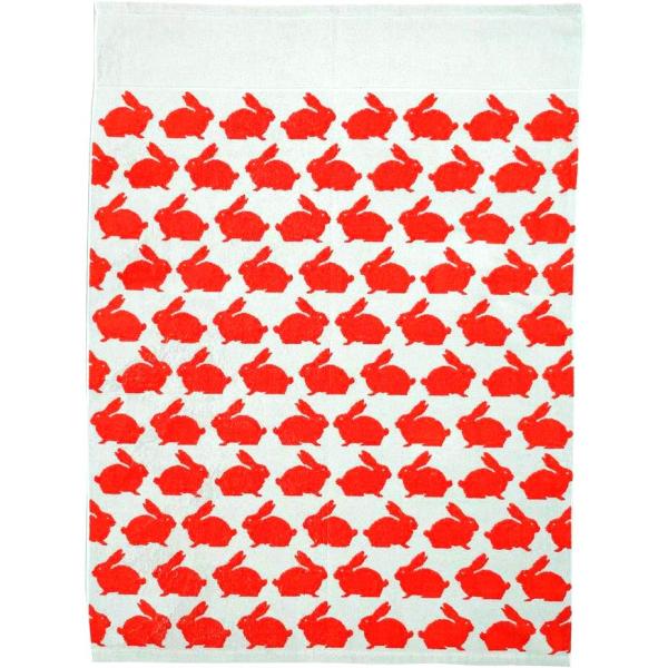 丸眞 タオルケット アノラック ラビッツ かわいい 綿100% キャラクター お昼寝ケット 夏用 保育園 幼稚園 6025004600 JAN 4992272693140