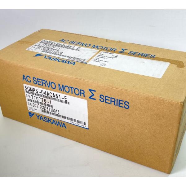 ※商品状態：新品※型番：SGMPS-04ACA61-E※複数在庫、同梱歓迎！※ご買い上げ後6ヶ月間品質保証致します。※領収書、納品書の発行はできますので，必要の場合，ご連絡してください。