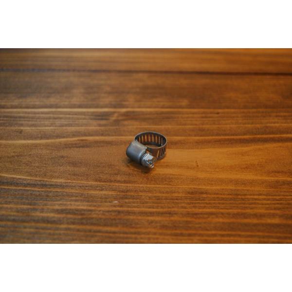 アメリカのホース関連パーツ専門メーカーGATES製の自動車用ホースクランプ（ホースバンド）です。5/32"-1/2"ホース用（フューエルホースなど）クランプ範囲φ7〜16mm