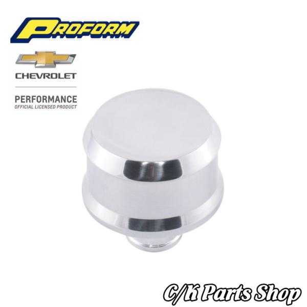 PROFORM製のブリーザーキャップです。カスタムバルブカバー向けの汎用品になります。1.22" プッシュインタイプΦ31mm内径のバルブカバーホールに対応します。グロメットは付属していません。★適合確認はお気軽にお問合せください。