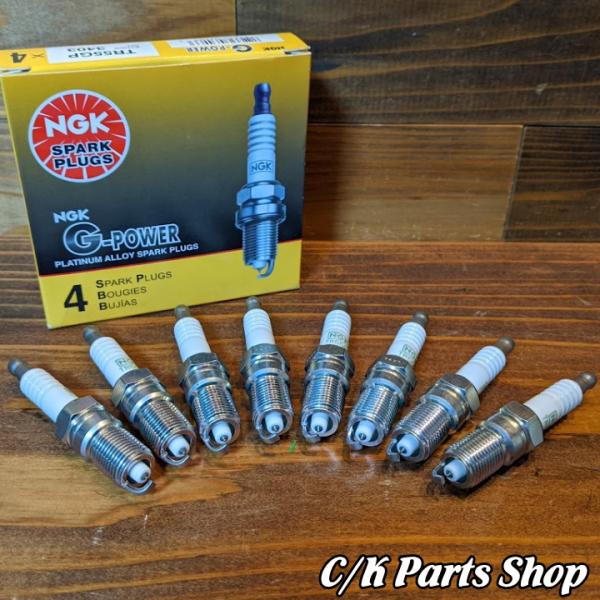 NGKのスパークプラグ8本セットです。高性能なG-Powerプラチナプラグです。96-98年 C1500 K1500 5.0/5.7/7.4L96-98年 C2500 K2500 C3500 K3500 5.0/5.7/7.4L96-99年...