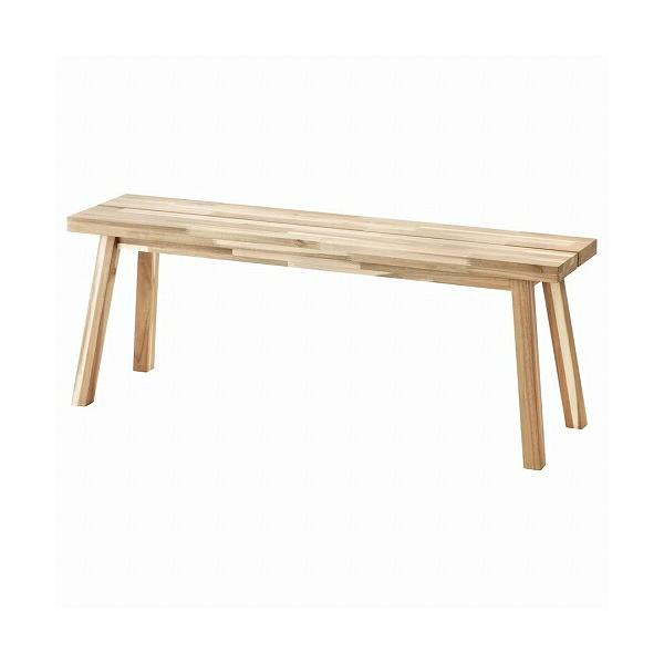 商品サイズ長さ: 120cm幅: 34cm高さ: 45cm基本素材:アカシア無垢材 ワックス固定具:スチール 亜鉛メッキ湿らせた布で水拭きしてくださいきれいな布でから拭きしてください軽い汚れは水または石けん水に浸したスポンジで落とすことがで...