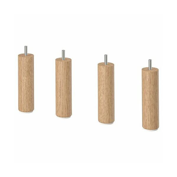 直径: 5 cm高さ: 15 cmパッケージ個数: 4 ピース洗濯不可漂白不可タンブル乾燥不可アイロン不可ドライクリーニング不可掃除機でゴミやホコリを吸い取ってください乾燥を防ぐため、直射日光の当たらない場所で使用してくださいオーク無垢材,...