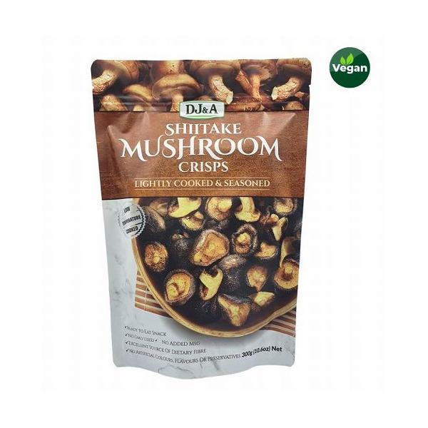 商品の特徴天然の原料を使用ビーガンMSG不使用商品の詳細一般的なポテトチップスを作る製法とは異なり、少ない油で低温調理しています。人工着色料、香料、保存料不使用。コーシャ、ハラル認証を取得。300gのパックを作るのに約840gのしいたけをそ...