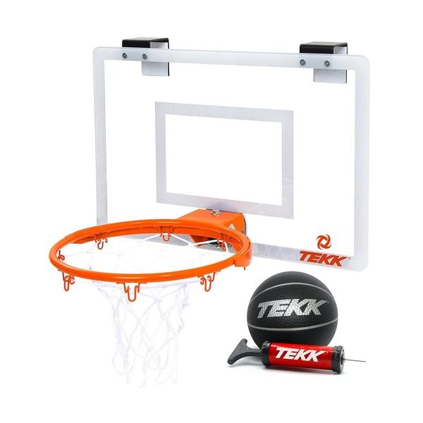 商品の特徴30x45cm 飛散防止ポリカーボネート製バックボードスプリング技術による直径25.4cmのブレイクアウェイリム直径14cmのバスケットボールとボール（ポンプ）が付属見た目も機能も本物のプロ用リムと全く同じドア上に吊り下げ可能商品...