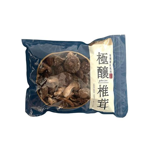 商品の特徴岐阜県産乾燥椎茸オーガニック芳醇な香り内容量：200g商品の詳細岐阜県産の安心・安全なオーガニック椎茸です。農薬および化学物質一切不使用。フランスに本社を置くエコサート社の厳格な検査をパスした有機商品です。椎茸栽培には、岐阜県郡上...