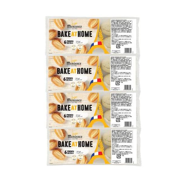 商品の特徴1袋　50g x 6入り1パック　4袋 連結　（計24入、1,200g）約59cmｘ34cmｘ10cm (4袋 連結)半焼成品 （ご自宅で焼き上げが必要なアイテムです）朝食や昼食、おやつに適したサイズクリームや具材を加えて様々なア...