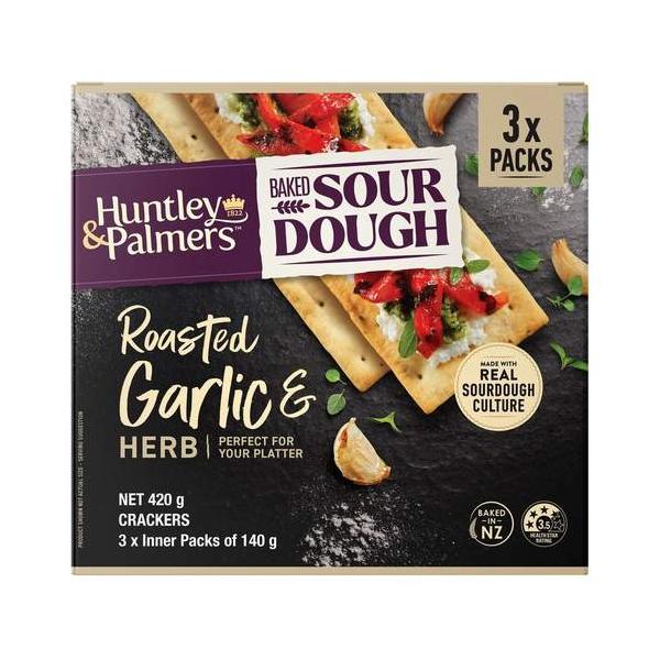 商品の特徴140g x 3袋クラッカーは本場の味を追求し、天然酵母を使用して作られていますビーガンフレンドリー商品の詳細石臼挽きの小麦粉と本物のサワードウ培養物を使用して作られ、ローストガーリックとハーブブレンドで味付けされた軽くてサクサク...