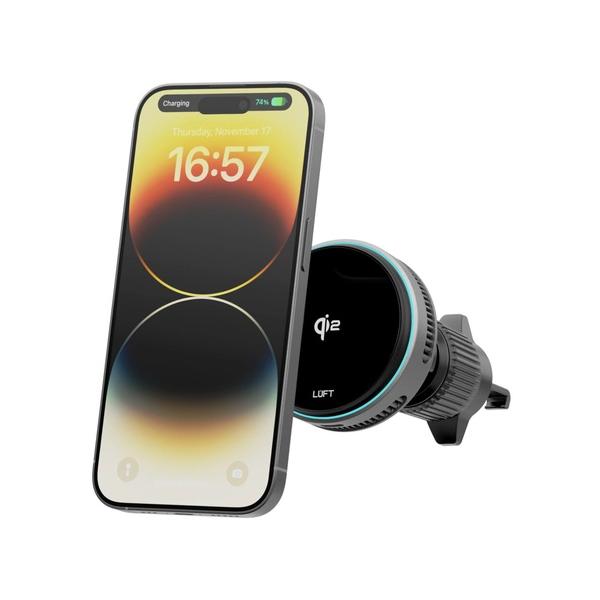 従来製品のようにホルダー背面にアタッチメントをネジ止めする手間がなく、スムーズに設置・取り外しが可能です。【W冷却システム搭載｜スマホの発熱を抑制】内部に冷却ペルチェ素子＋冷却ファンを搭載した独自のW冷却システムを採用。急速充電時でも本体温...