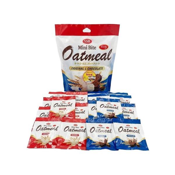 商品の特徴やみつきになる美味しさ: サクサクとした食感と、ミルキーで優しい甘さ、そして仄かな塩気の絶妙なバランスが「手が止まらない」と大好評のオートミール加工スナックです。2種の人気アソート: オリジナル味とチョコレート味の2種類が楽しめ、...