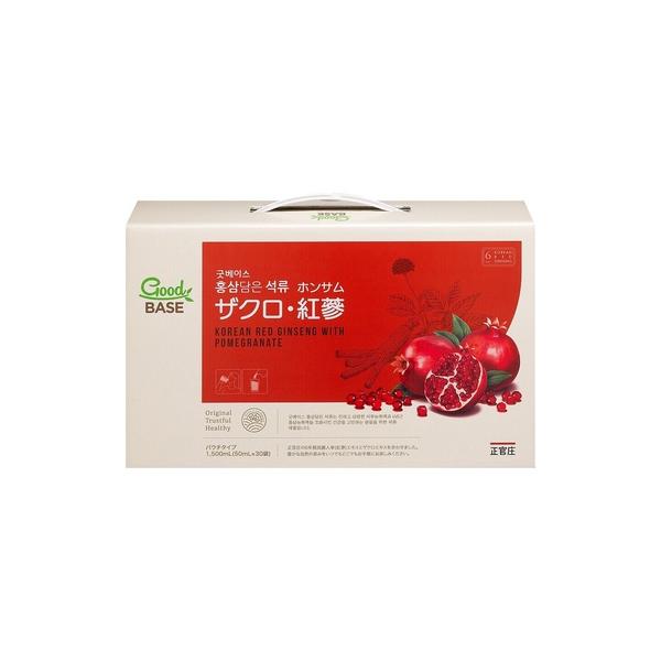 商品の特徴50ml x 30袋(10袋 x 3箱)１日あたり１袋目安６年根高麗紅蔘、ザクロエキス配合すっきりとした味わいで飲みやすい程よい酸味ですっきり飲みやすい1日のはじまりや運動の後にも◎商品の詳細６年根高麗紅蔘エキス、ザクロエキスを配...
